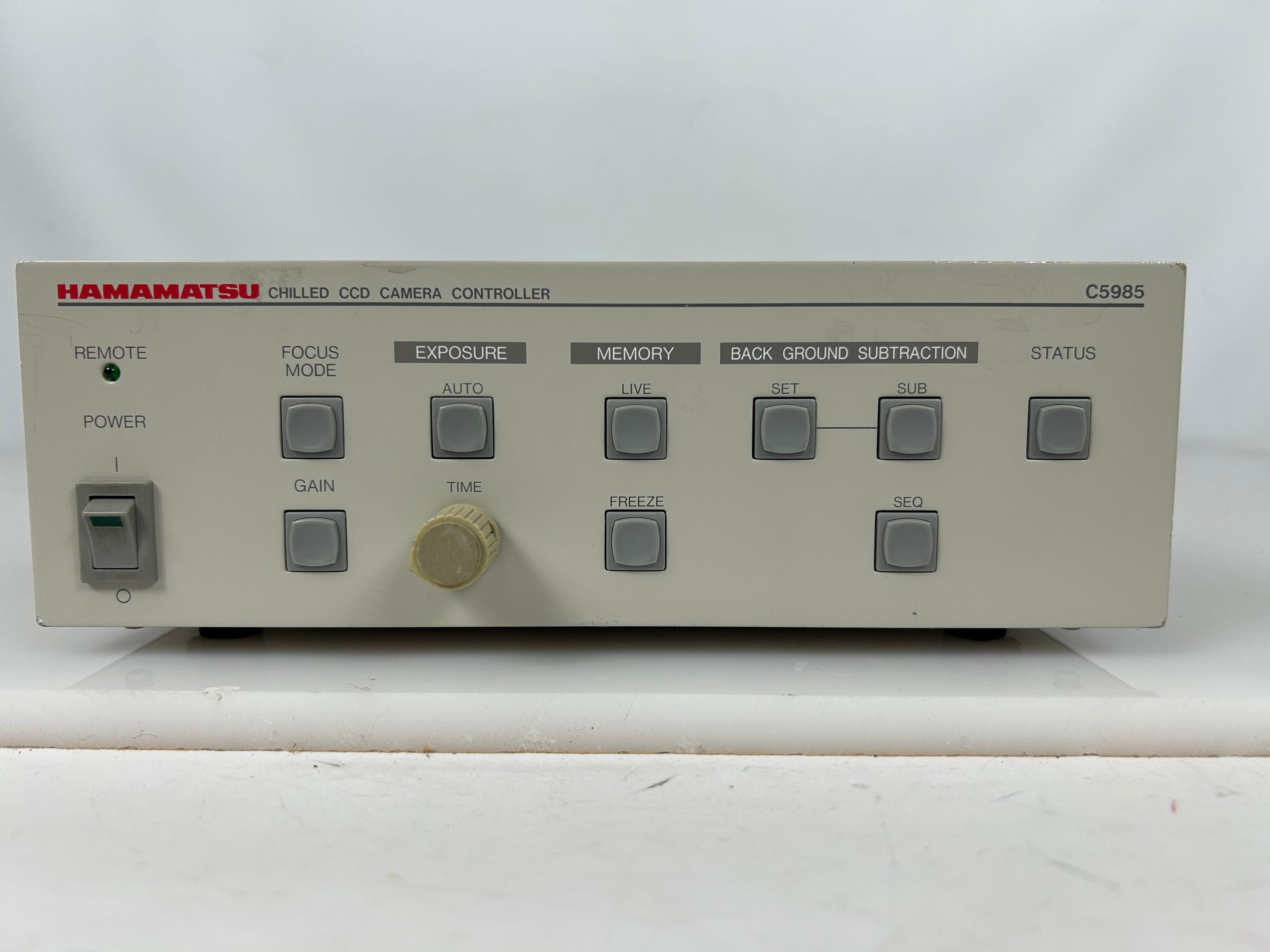 Hamamatsu Chilled CCD Camera Controller C5985 – MSU Surplus Store