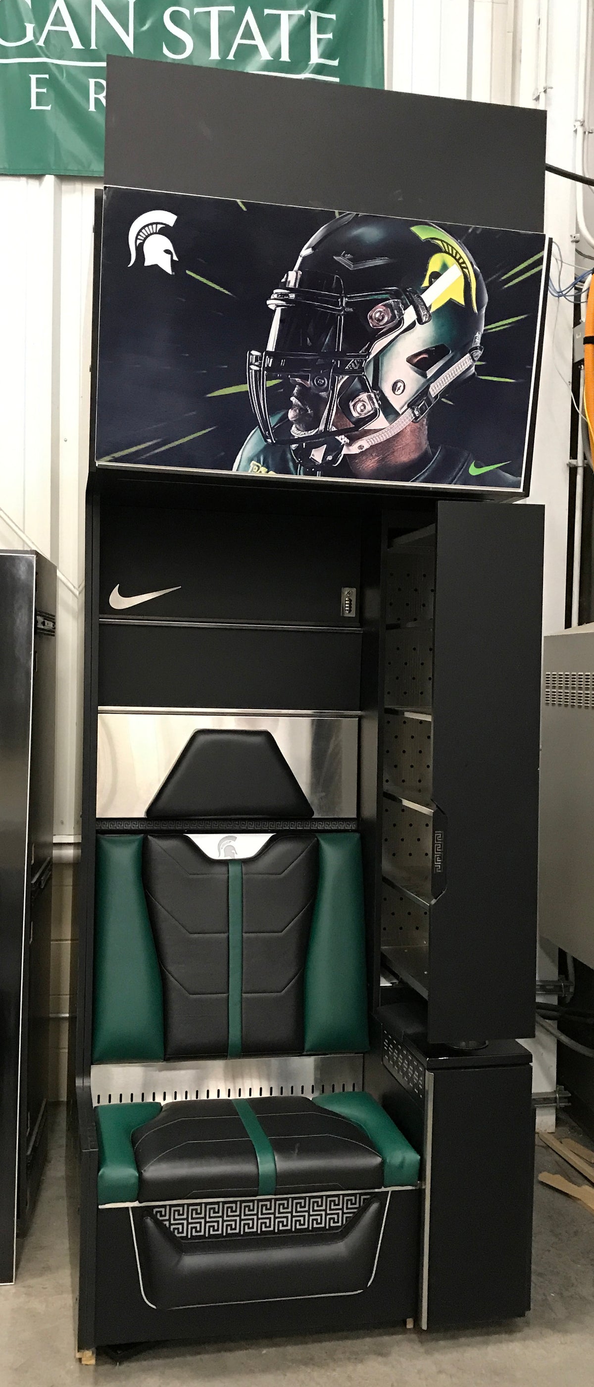 Michigan State Football Locker – MSU Surplus Store
